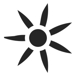 Complex Flower Icon PNG & SVG Design For T-Shirts