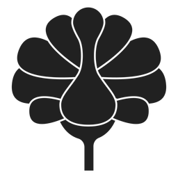 Flat Flower Vector PNG & SVG Design For T-Shirts