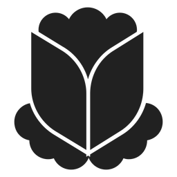 Simple Flower Bud Vector PNG & SVG Design For T-Shirts