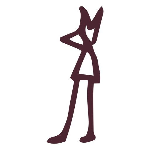 Traditionelles ägyptisches Lob-Symbol - Transparenter PNG und SVG-Vektor