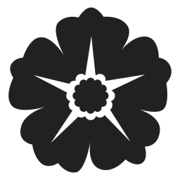 Wild Rose Flower Icon PNG & SVG Design For T-Shirts