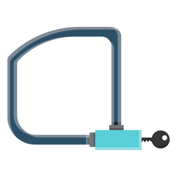 Bicycle Lock Icon PNG & SVG Design For T-Shirts