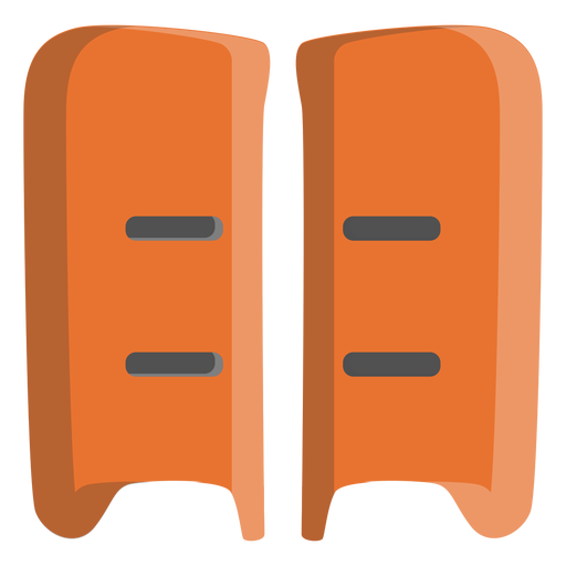 Hockey shin pads icon - Transparent PNG & SVG vector file