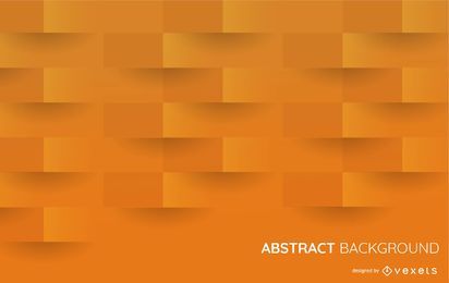 3D Orange Shapes Background Vector Download