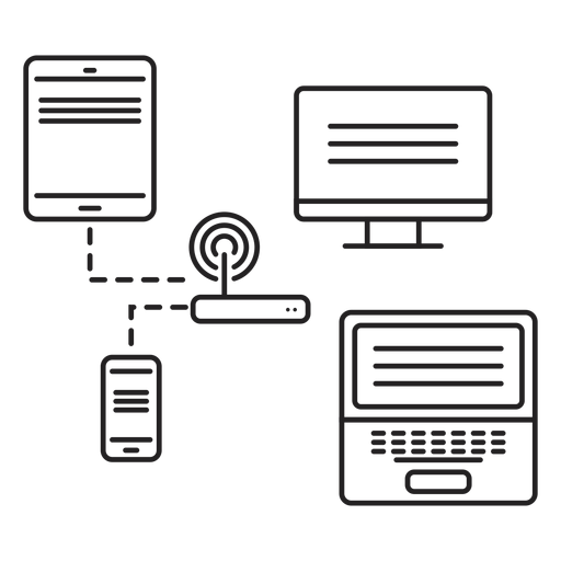 Network connectivity icon - Transparent PNG & SVG vector file