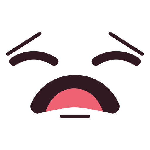 Hurt emoticon face flat - Transparent PNG & SVG vector file