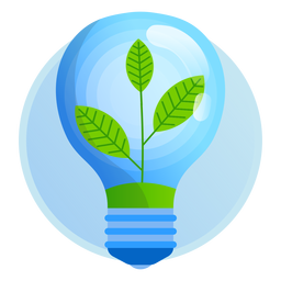 Nature Light Bulb Icon PNG & SVG Design For T-Shirts