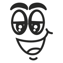 Relaxed Emoticon Face Transparent PNG & SVG Vector