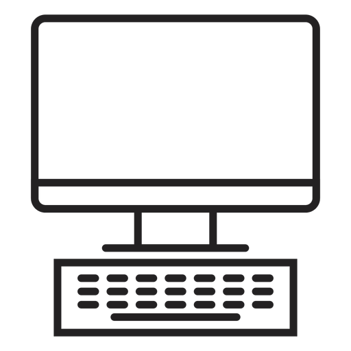 Computer stroke - Transparent PNG & SVG vector file