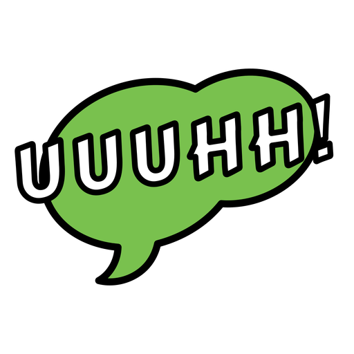 Pegatina de uuuhh - Descargar PNG/SVG transparente