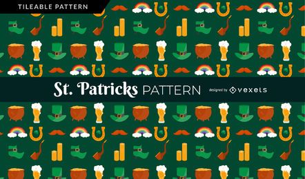 St. Patricks Pattern Vector Download