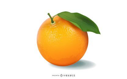 Descarga Vector De Vector Naranja Realista