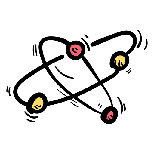 Atom electron molecule particle sketch - Transparent PNG & SVG vector file Atom electron molecule particle sketch - Transparent PNG & SVG vector file