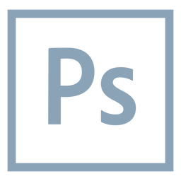 Photoshop Ps-Symbol PNG- Und SVG-Design Für T-Shirts