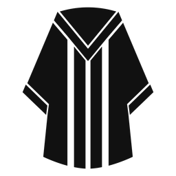 Graduation Robe Flat Transparent PNG & SVG Vector