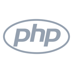 Diseño PNG Y SVG De Lenguaje De Programación Php Plano Para Camisetas