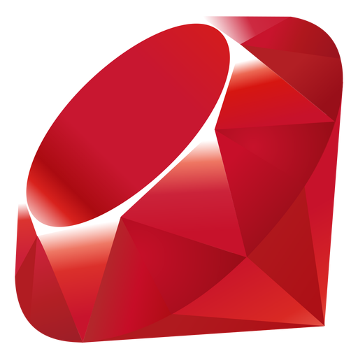 Icono del lenguaje de programación Ruby - Descargar PNG/SVG transparente