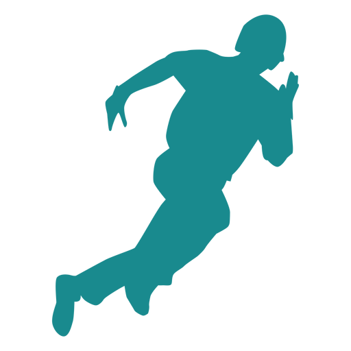 Player baseball player ballplayer running silhouette - Transparent PNG ...