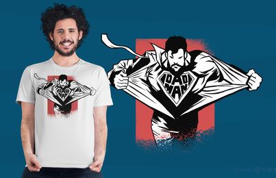 Dadman T-shirt Design Vector Download