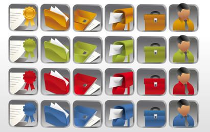 Icons Collection Vector Download