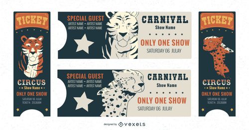 5 Best Images Of Free Carnival Printable Ticket Templates Free Free 