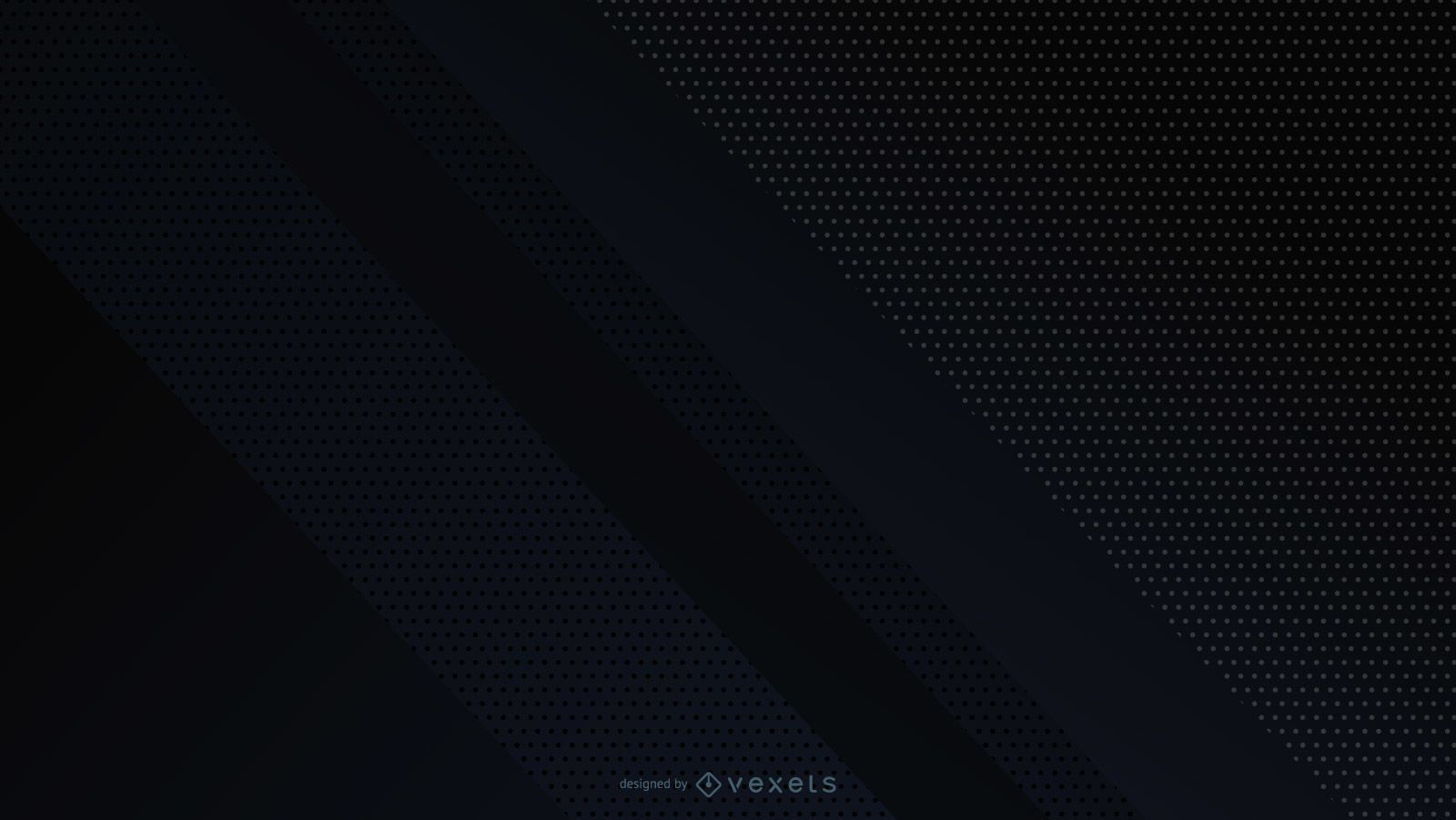 Diseño Geométrico Abstracto Fondo Negro - Descargar Vector