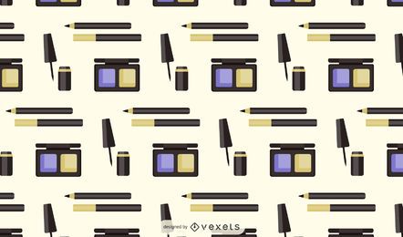 Makeup Products Pattern Design Vector Download