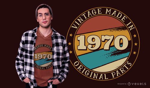 Vintage T Shirt Design Template