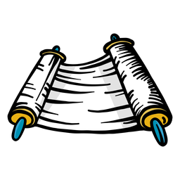 Scroll Flat Stroke PNG & SVG Design For T-Shirts