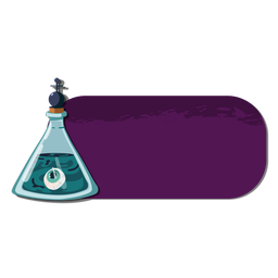 Flask Eye Sticker Badge PNG & SVG Design For T-Shirts