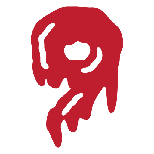 Halloween bloody number 9 - Transparent PNG & SVG vector file