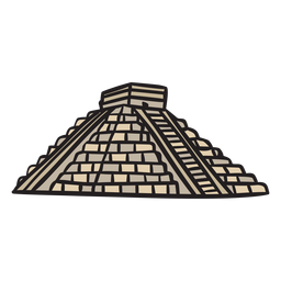 Temple Aztec Ancient Illustration PNG & SVG Design For T-Shirts