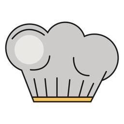 Baker Color Cooking Hat PNG & SVG Design For T-Shirts