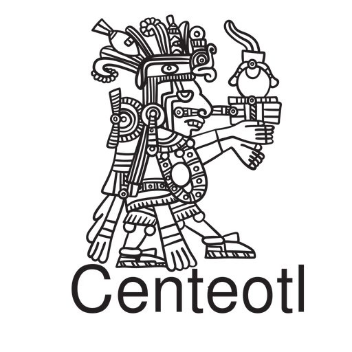 God aztec centeotl - Transparent PNG & SVG vector file