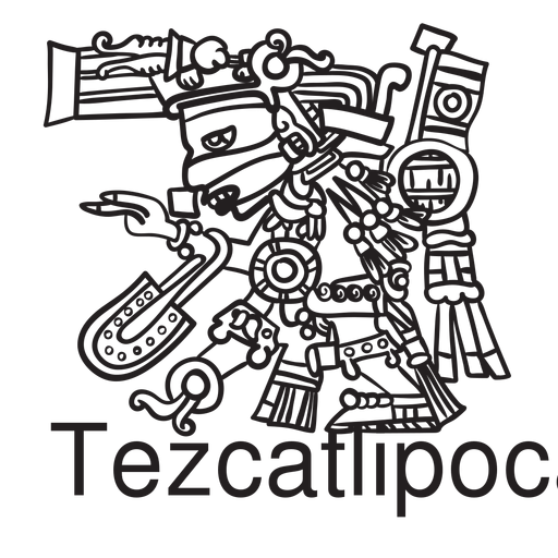Tezcatlipoca Aztec God Symbol