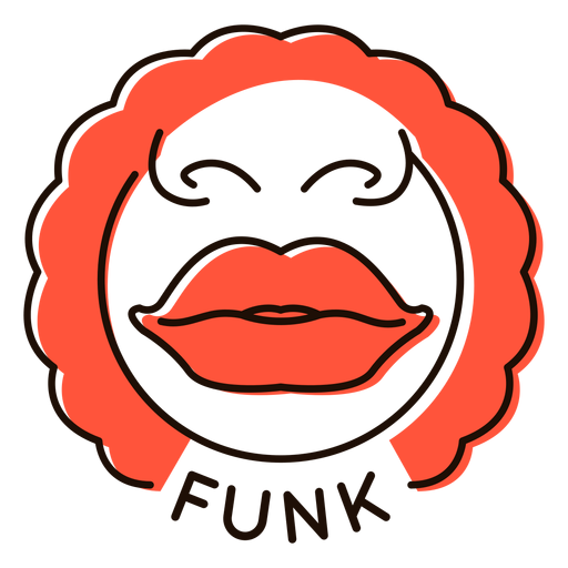 Labios símbolo de la música funk - Descargar PNG/SVG transparente