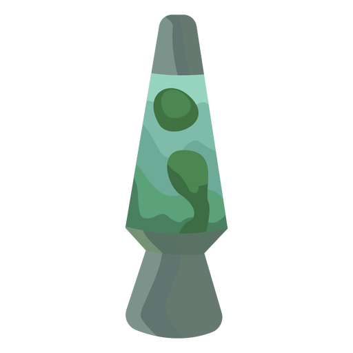 70s lava lamp flat - Transparent PNG & SVG vector file