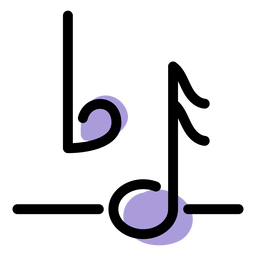 Music sharp sign - Transparent PNG & SVG vector file