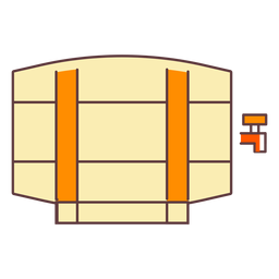 Icon Fass Bier PNG- Und SVG-Design Für T-Shirts