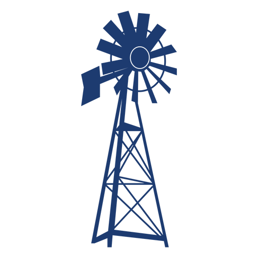 Impresionante vector de molino de viento - Descargar PNG/SVG transparente