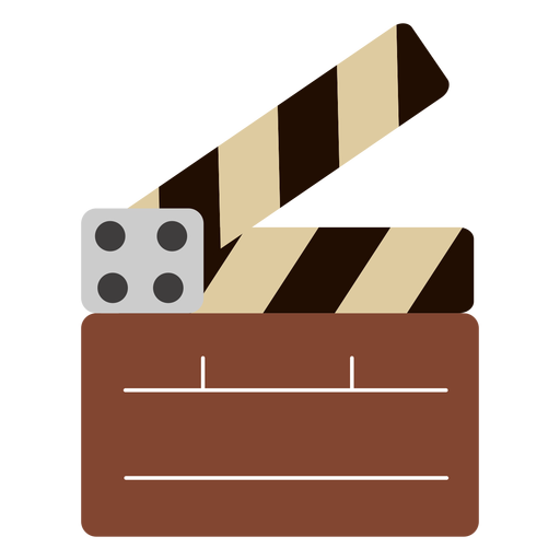 Clapperboard action nice - Transparent PNG & SVG vector file