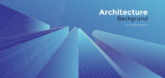 Architecture Blue Background Design Vector Download