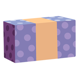 Gift Box Flat PNG & SVG Design For T-Shirts