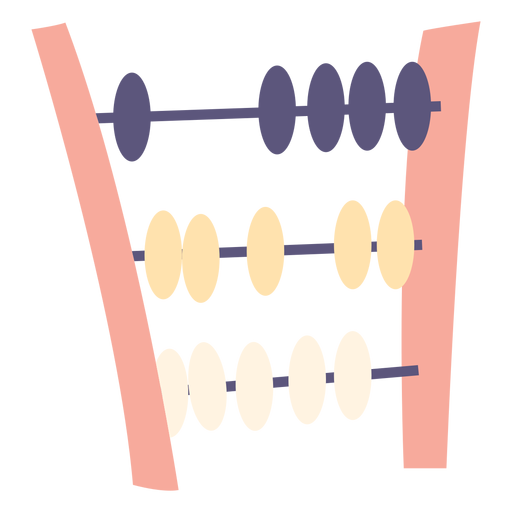 Counting frame flat icon - Transparent PNG & SVG vector file