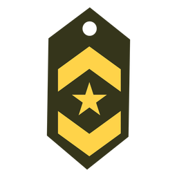 Lieutenant Military Rank Icon PNG & SVG Design For T-Shirts