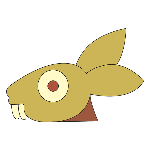 Rabbit aztec sign - Transparent PNG & SVG vector file