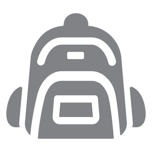 School backpack flat icon school - Transparent PNG & SVG vector file