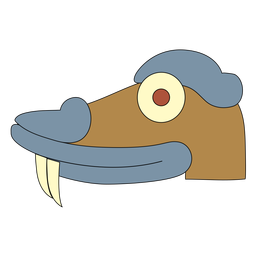 Snake Aztec Sign PNG & SVG Design For T-Shirts