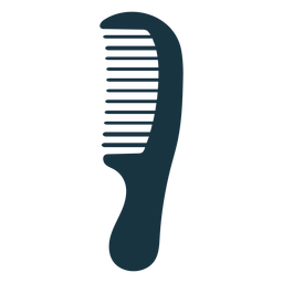 Wide Tooth Comb Silhouette PNG & SVG Design For T-Shirts