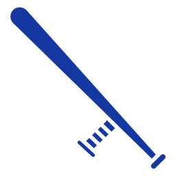 Police Baton Blue PNG & SVG Design For T-Shirts